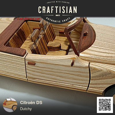 Citroën DS - Woodworking Project by Dutchy - Craftisian